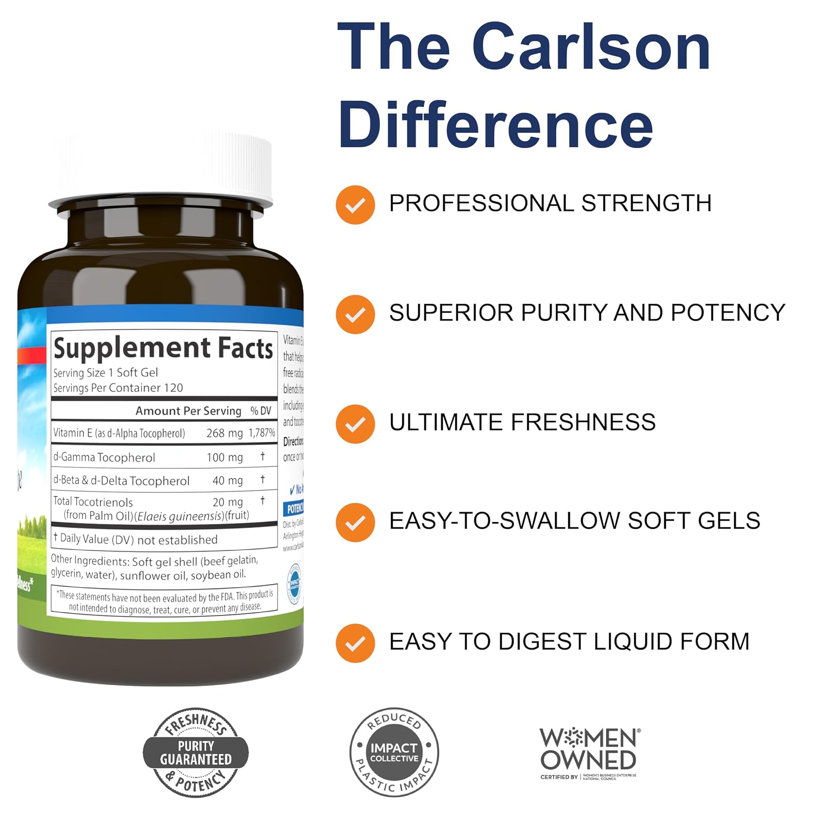 high potency vitamin e capsules