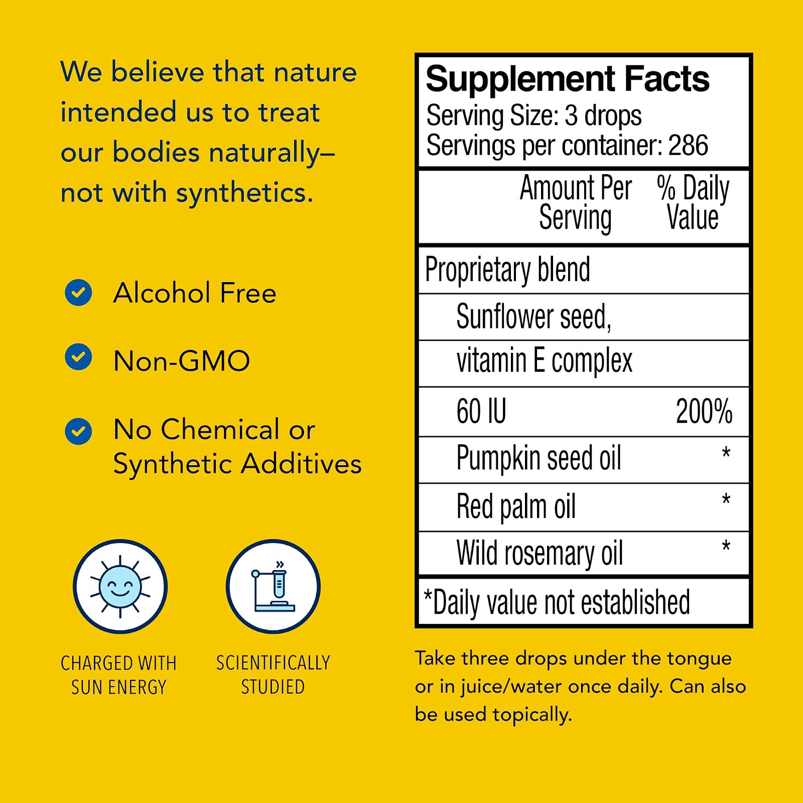 high potency vitamin e for immunity
