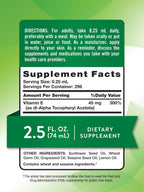 High potency Vitamin E oil