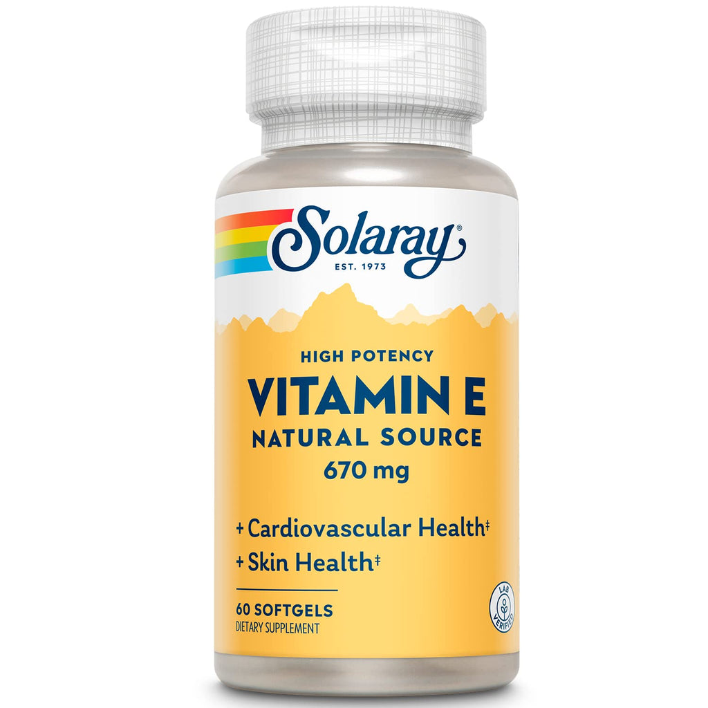 high potency vitamin e softgels