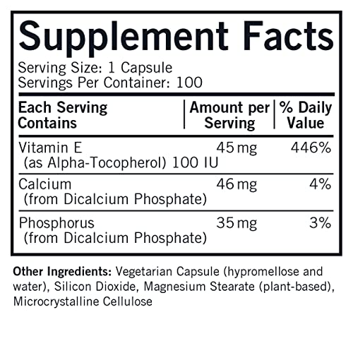 high potency vitamin E supplement