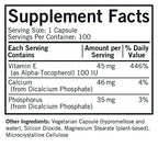 high potency vitamin E supplement
