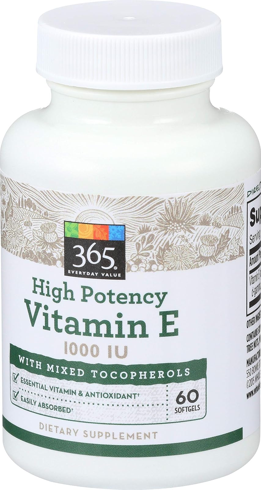high potency Vitamin E supplement