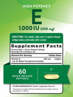 high potency vitamin e supplement