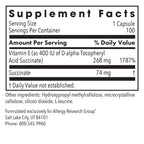 high potency Vitamin E supplement