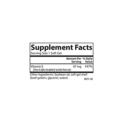 high potency vitamin E supplement