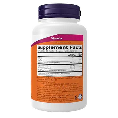 high potency vitamin E supplement