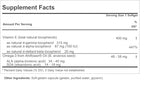 high potency vitamin e supplements