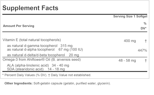 high potency vitamin e supplements
