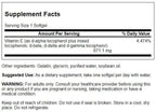 high potency vitamin E tocopherols