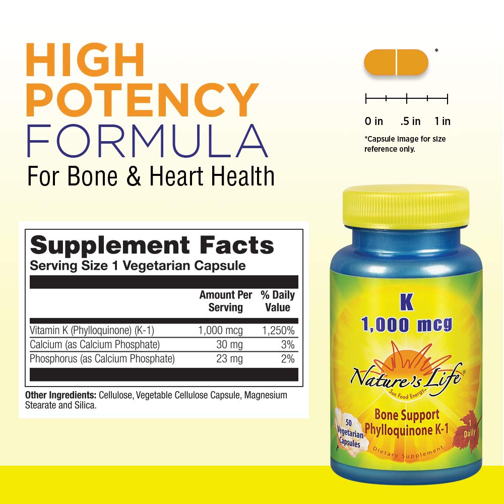 high potency vitamin K 1000 mcg