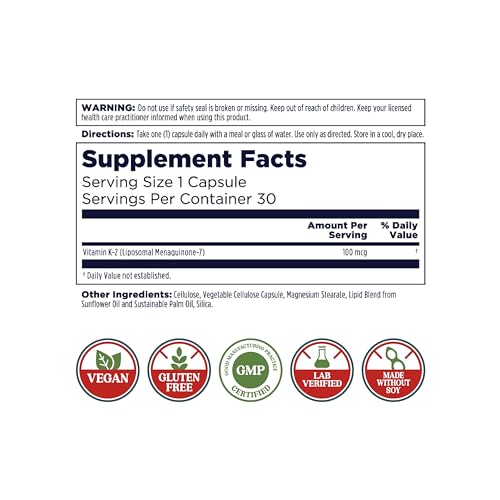high potency vitamin K capsules