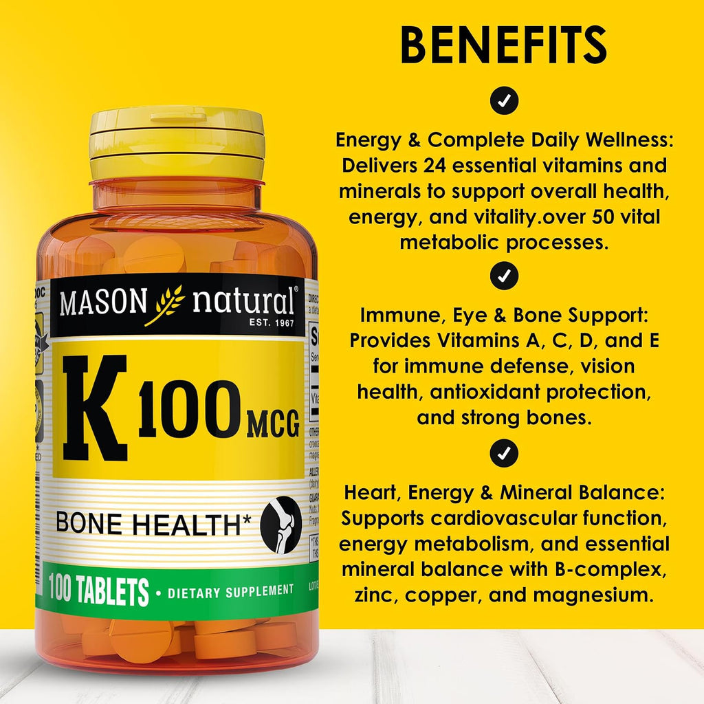 high potency vitamin K for bone health