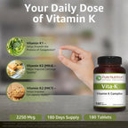 High potency Vitamin K supplement