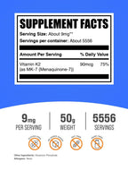 high potency vitamin k supplement