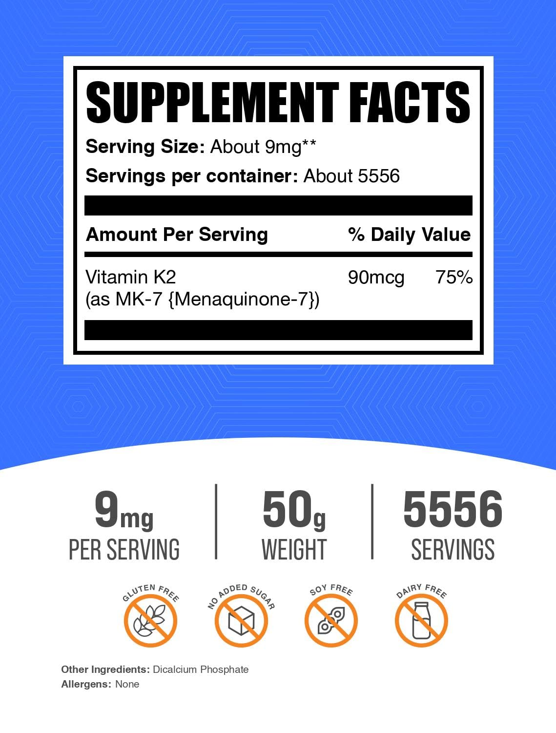 high potency vitamin k supplement