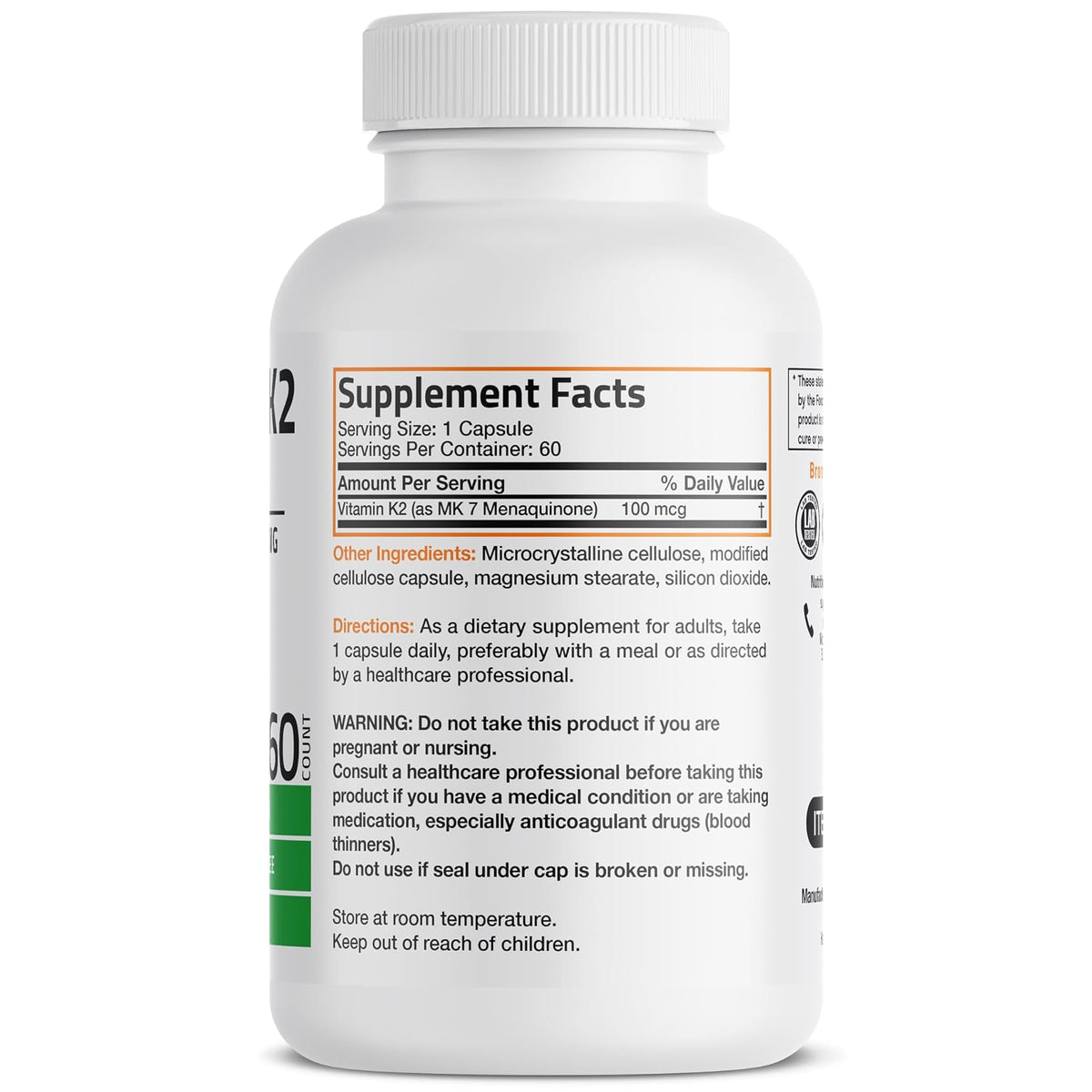 high potency vitamin K supplement