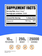 high potency vitamin k1 10 mg