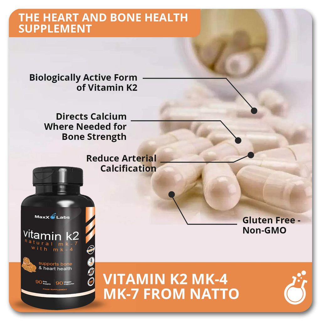 High potency vitamin K2 600 mcg