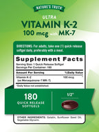 high potency vitamin K2 MK-7 supplement