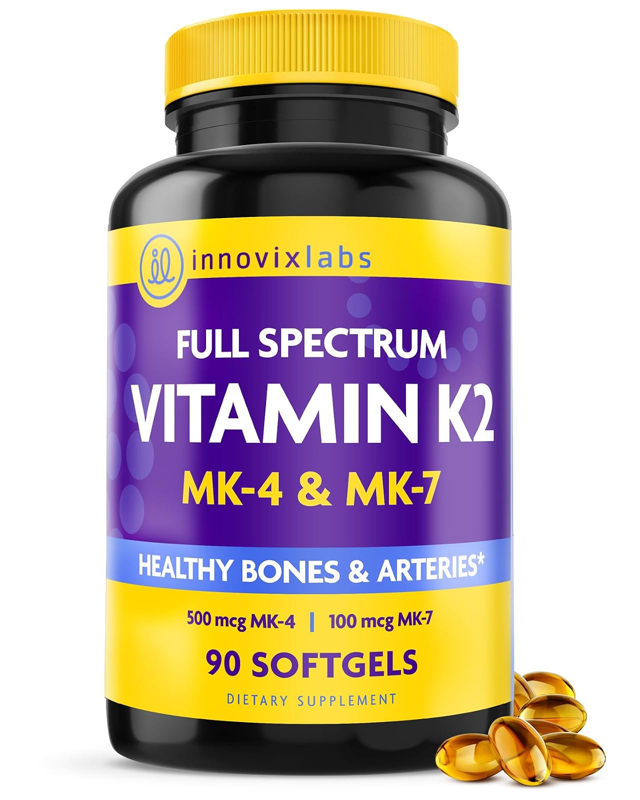 high potency vitamin K2 MK7 softgels