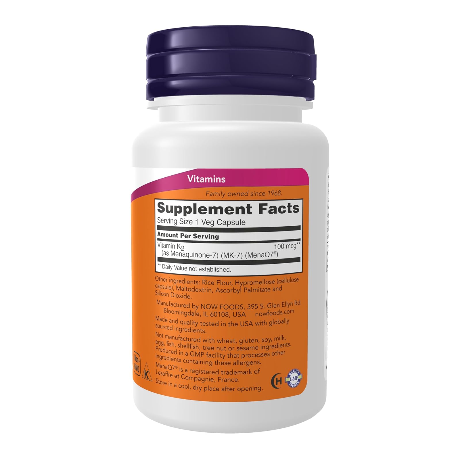 high potency vitamin K2 MK7 supplement