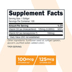 High potency Vitamin K2 MK7 supplement