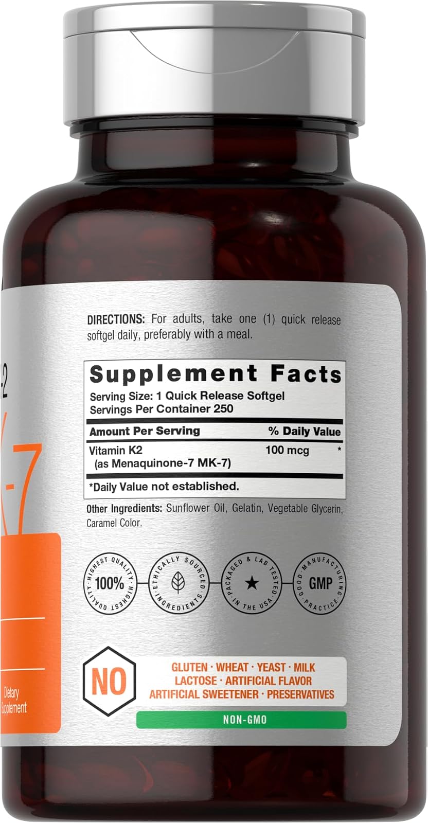 high potency vitamin K2 MK7