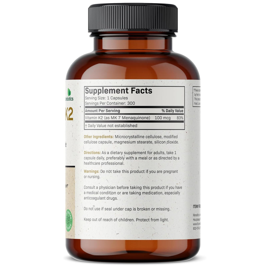 high potency vitamin K2 supplement