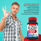 High potency Vitamin K2 supplement