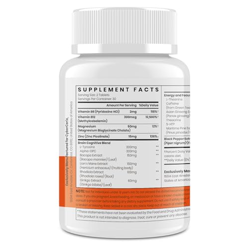 high potency vitamins for active minds