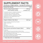 high potency women's probiotics capsules