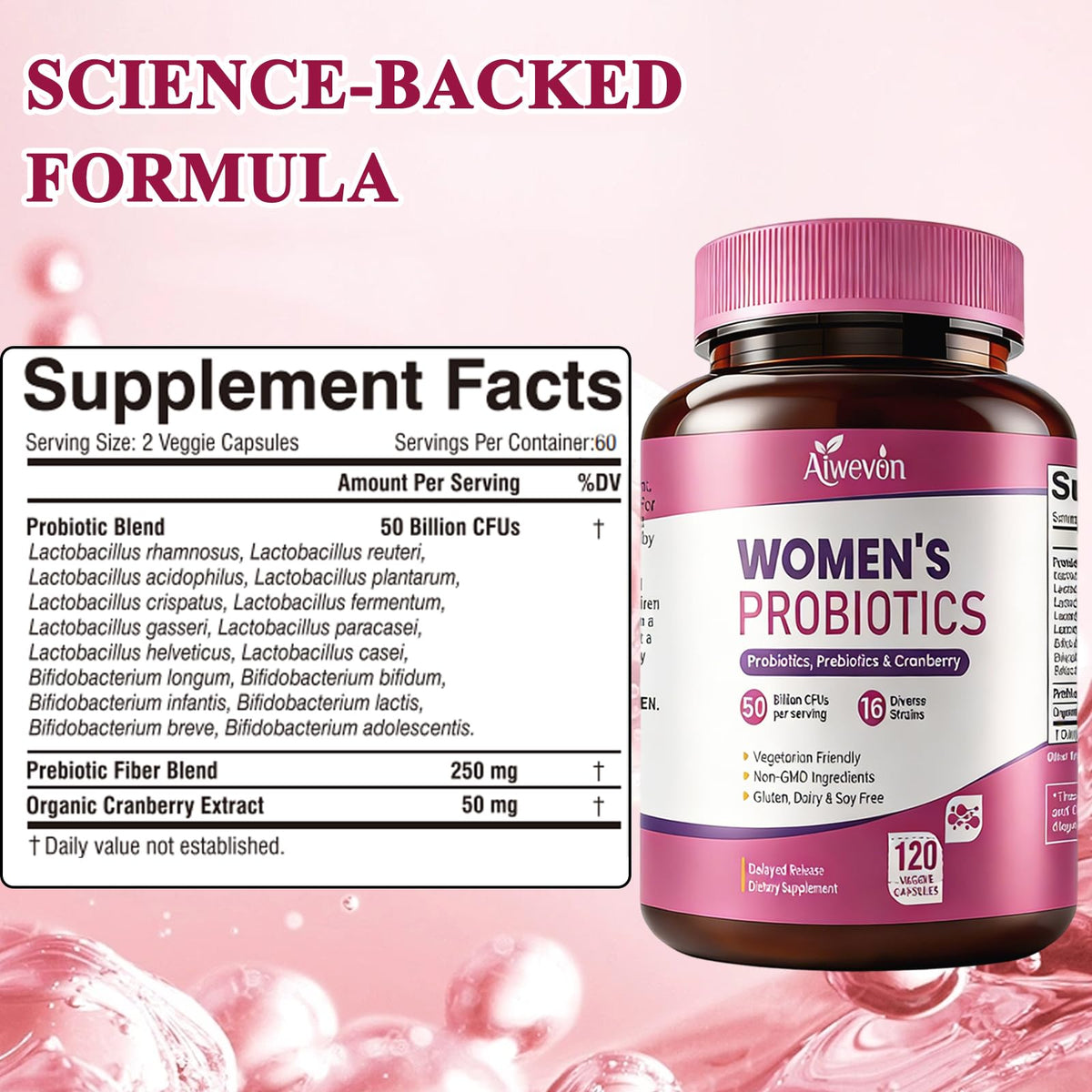 high potency women's probiotics