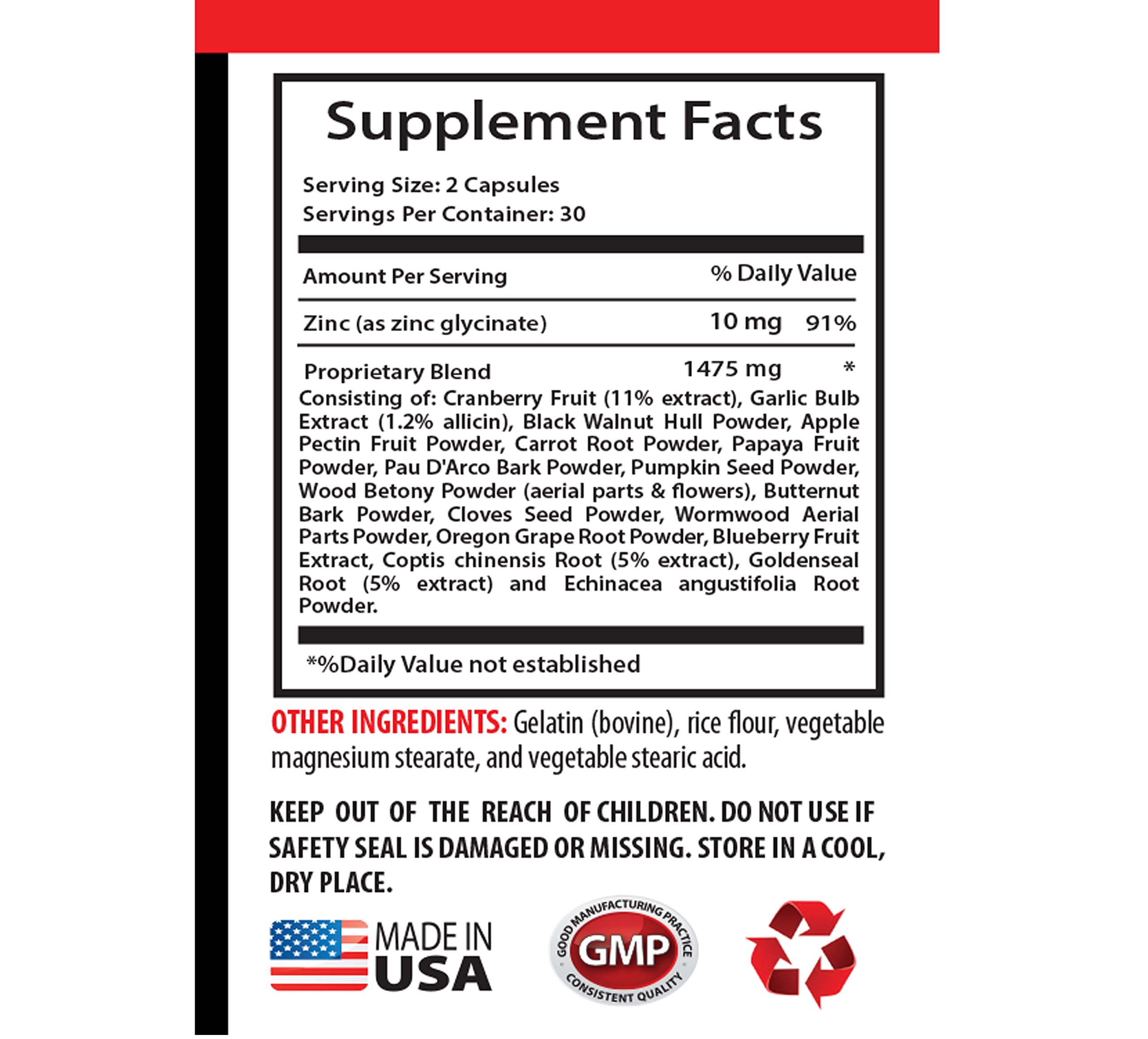 high potency wormwood complex formula