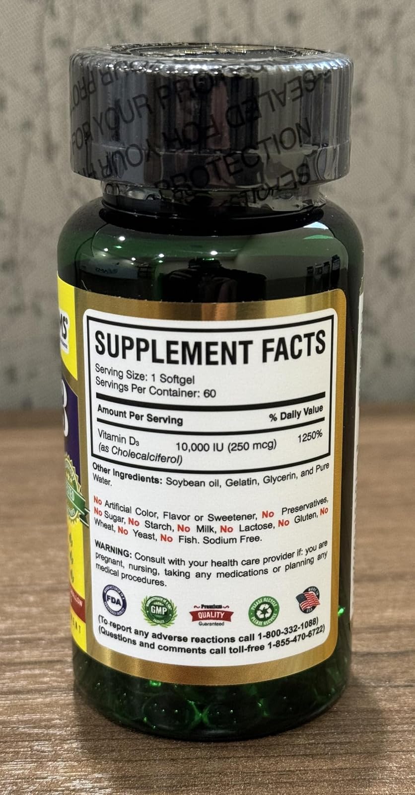 high potency Xtra D3 softgels