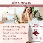 High potency ZERIA Astaxanthin 12 mg