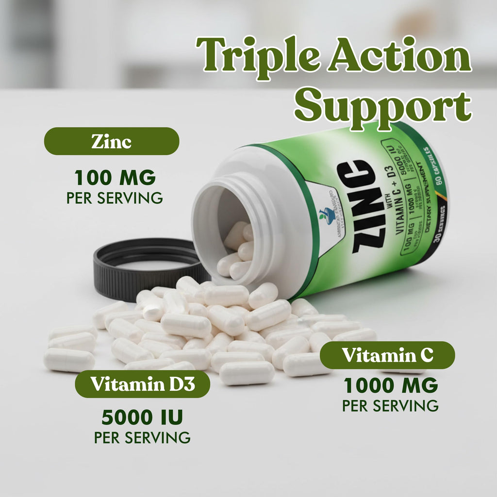 High potency zinc 100mg formula