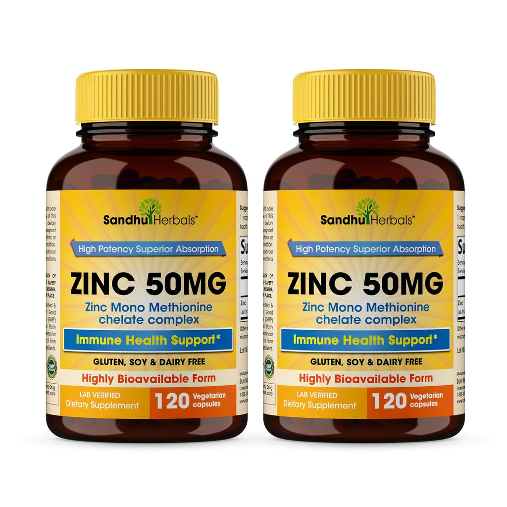 high potency zinc 50 mg capsules