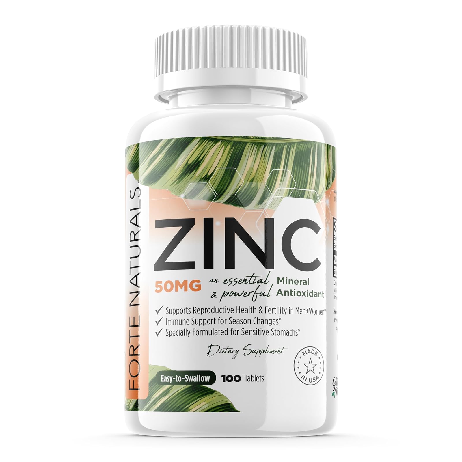 high potency zinc 50 mg tablets