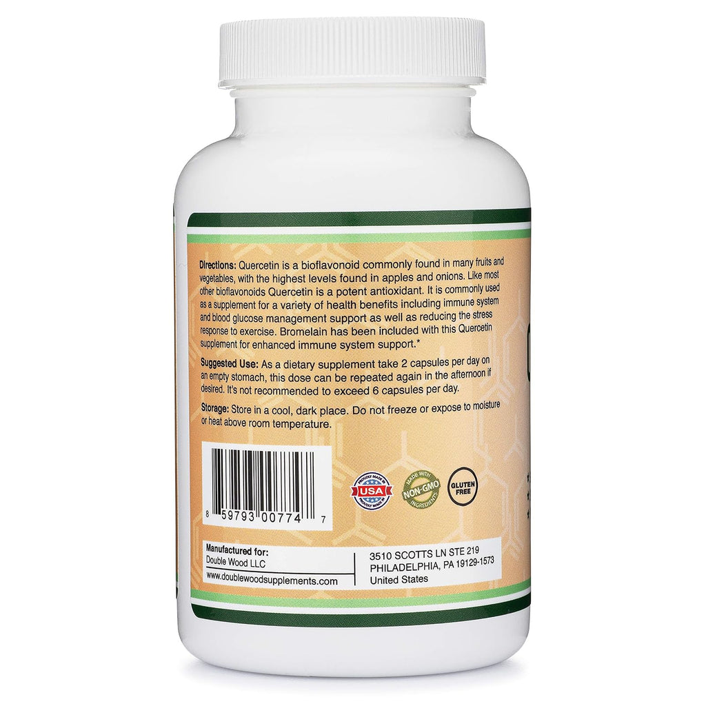 high potency Zinc and Quercetin