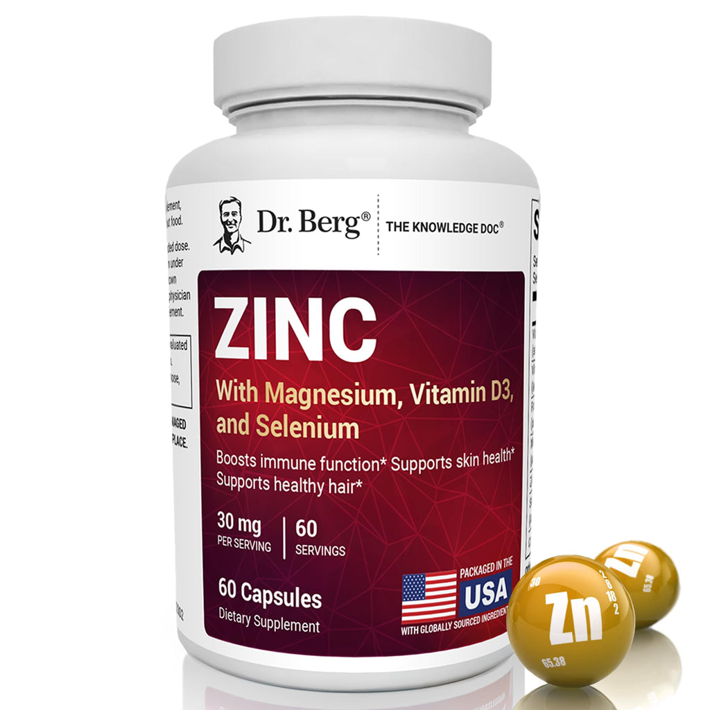 high potency zinc capsules for wellness
