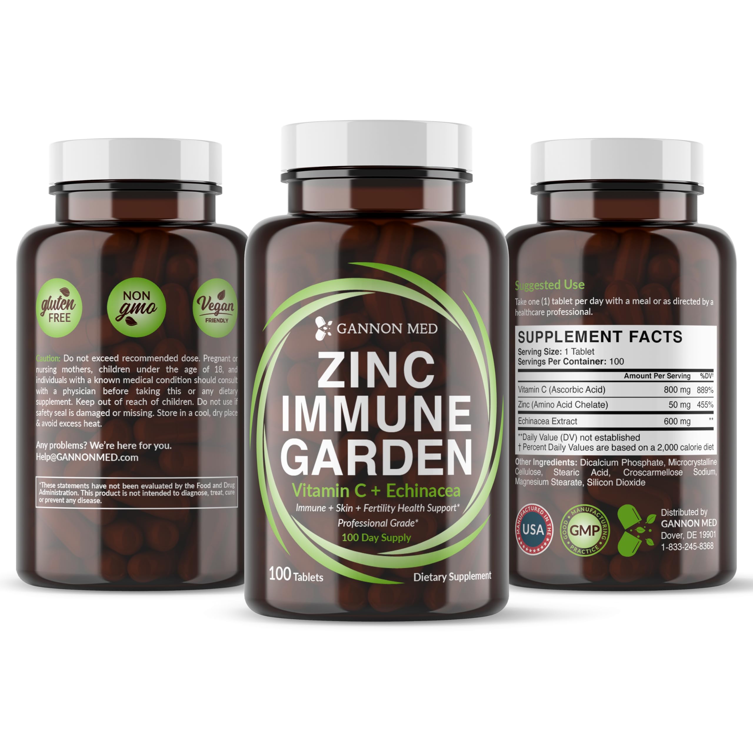 High potency zinc chelate formula