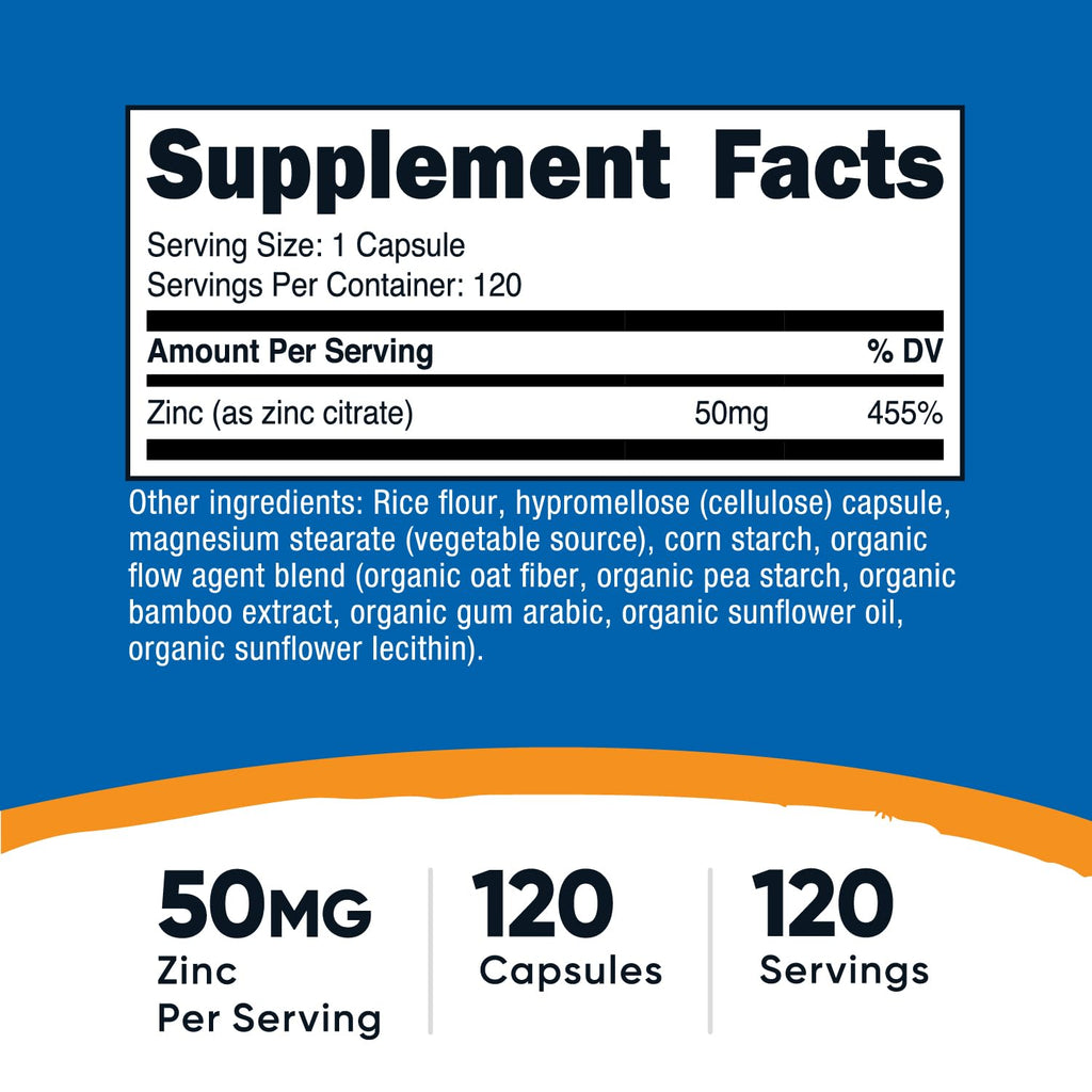 high potency zinc chelate supplement
