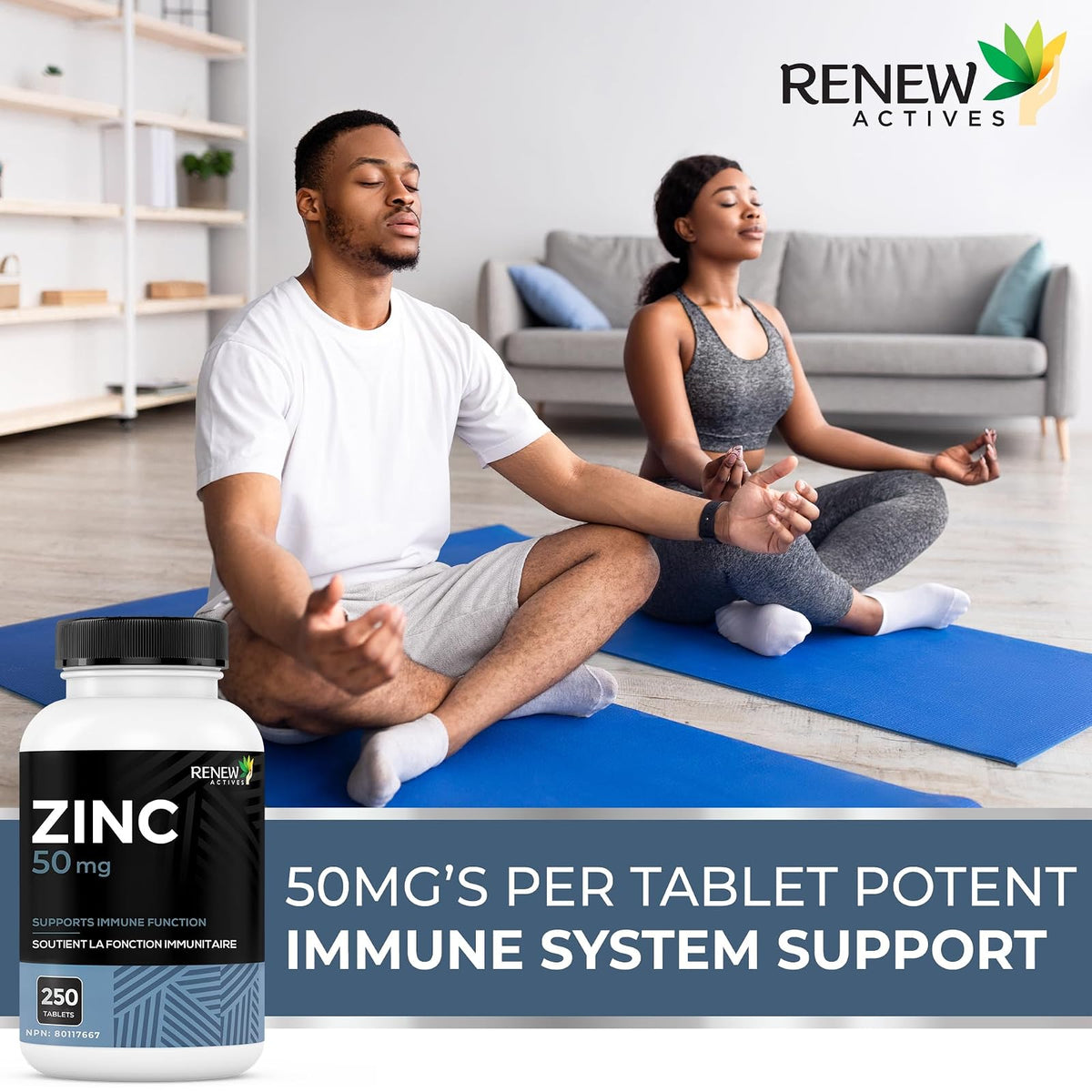 high potency zinc for immune support