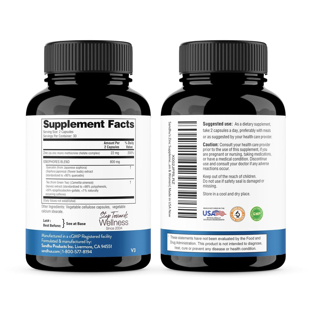 high potency zinc for wellness