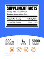high potency zinc orotate supplement
