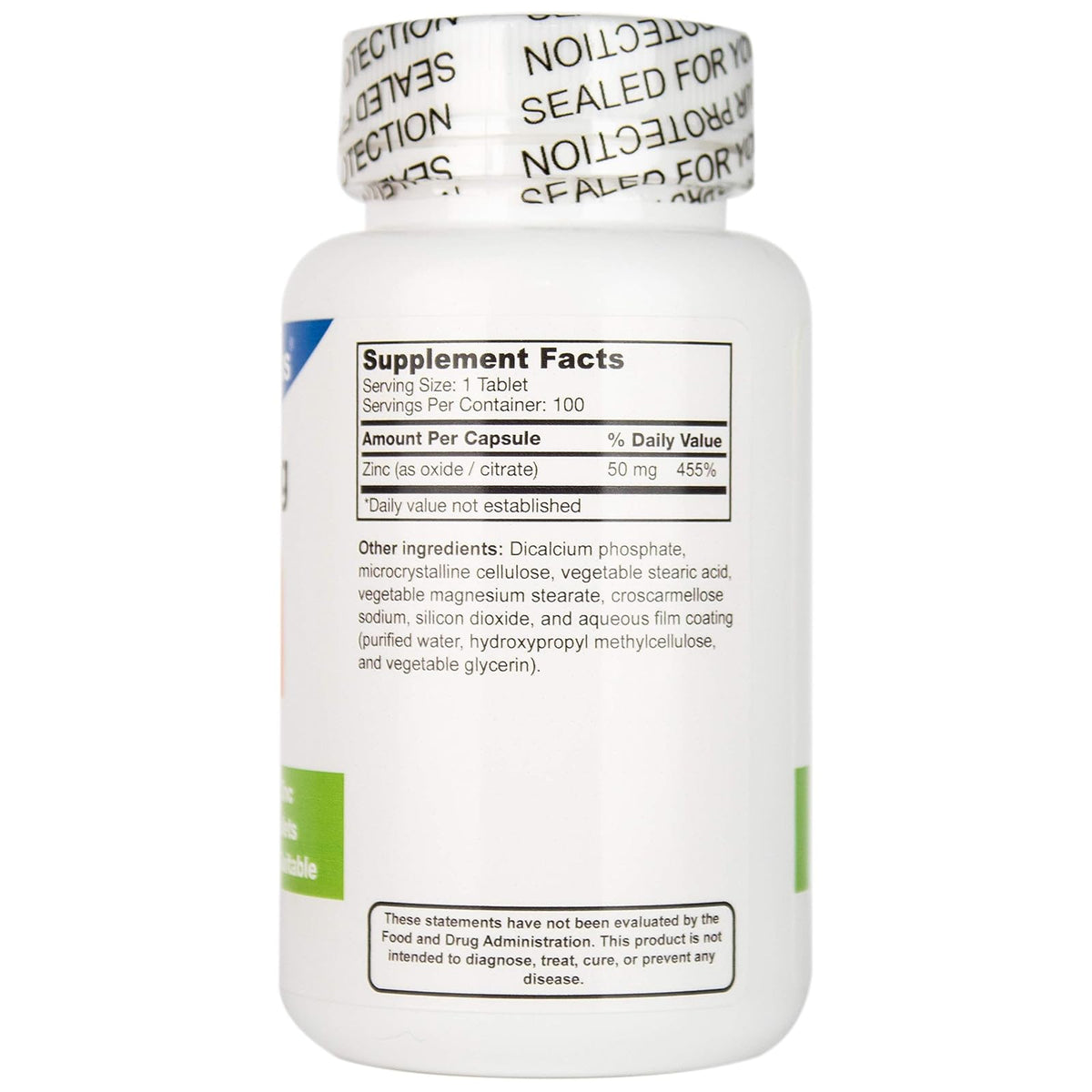 high potency zinc oxide citrate