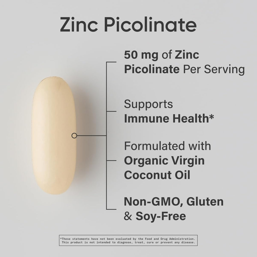 high potency zinc picolinate 50 mg