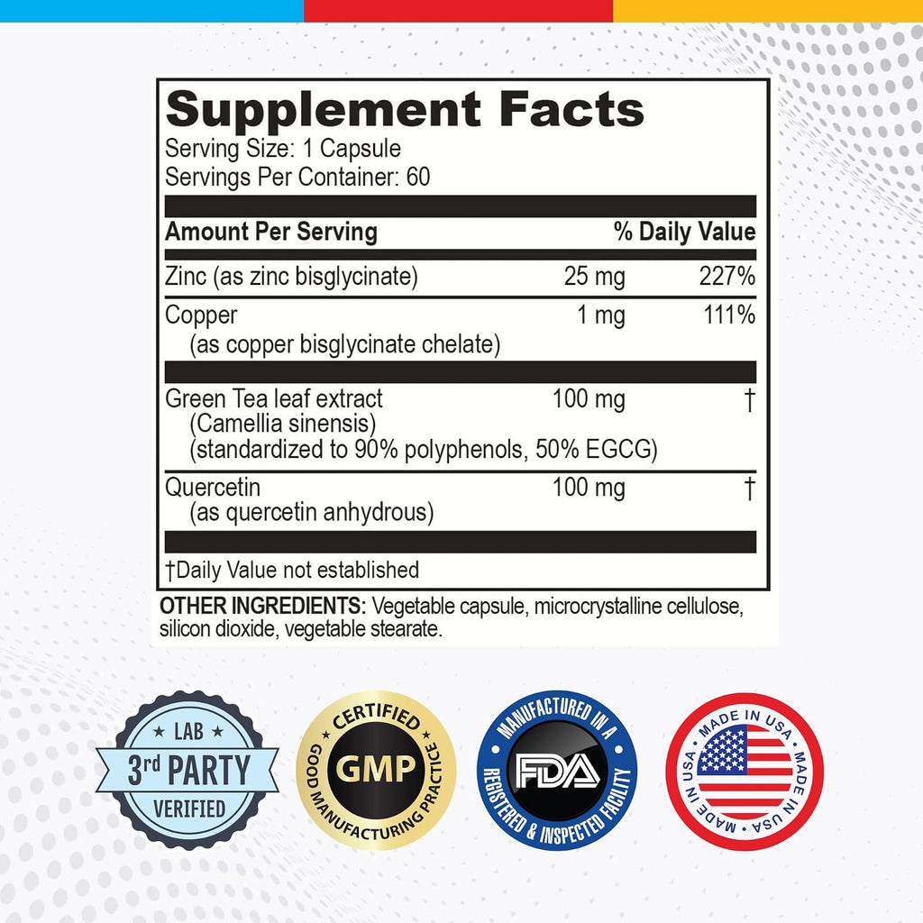 High potency zinc picolinate formula