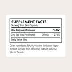 high potency zinc picolinate supplement